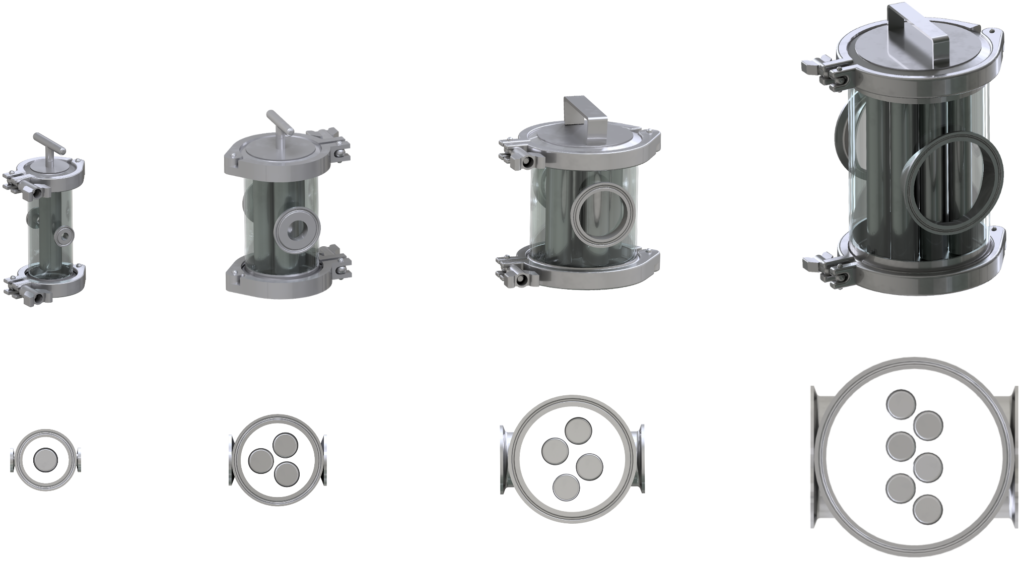 Magnetic Separator Traps - MoreMagnetsLLC Innovative Magnetics